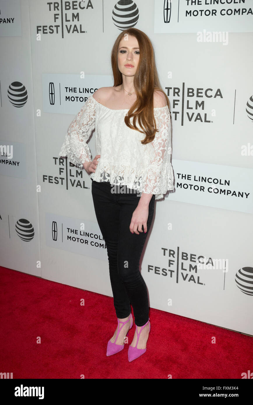 New York, NY USA - April 16, 2016: Taylor Rose attends premiere of The ...