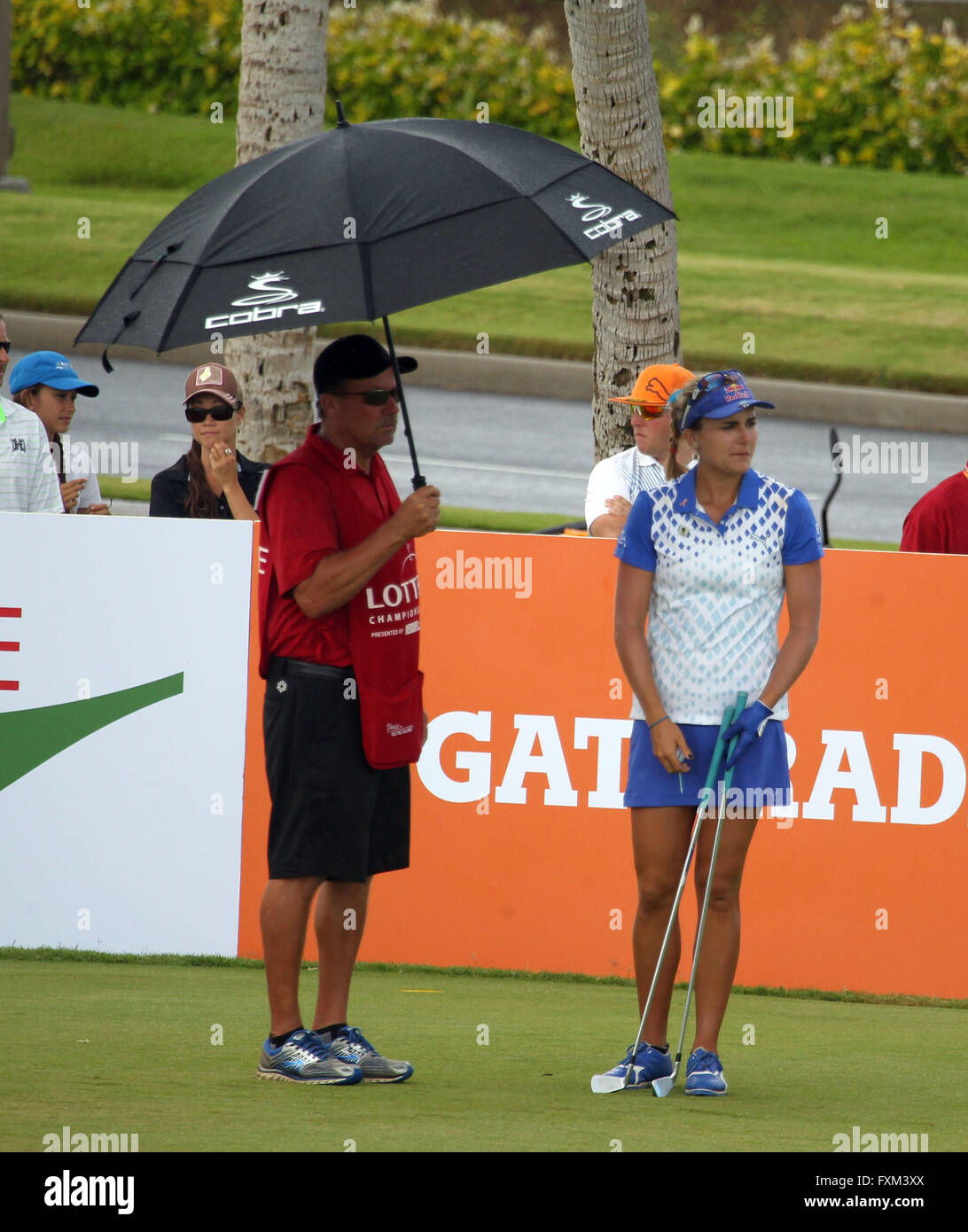 April 16, 2016 - Lexi Thompson during the final round of the LPGA LOTTE ...