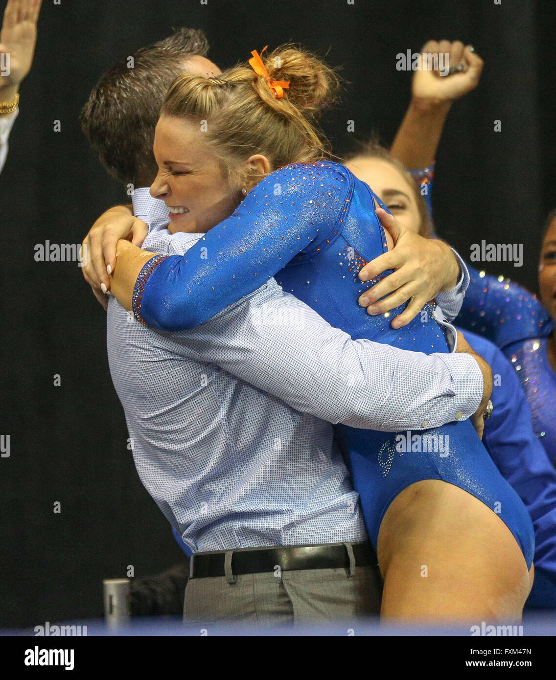 Women's college gymnastics coach hi-res stock photography and images ...