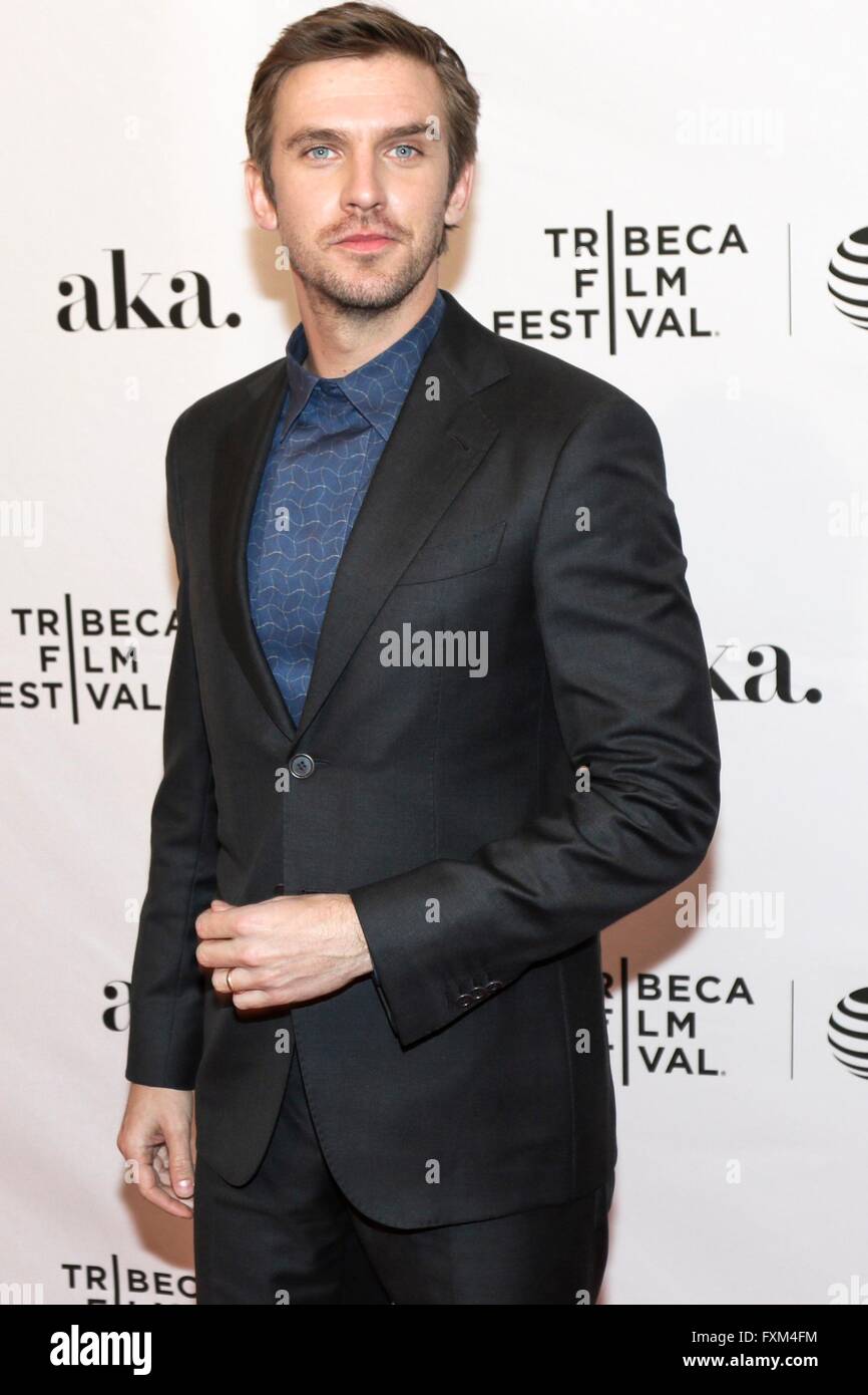 New York, NY, USA. 16th Apr, 2016. Dan Stevens at arrivals for THE ...