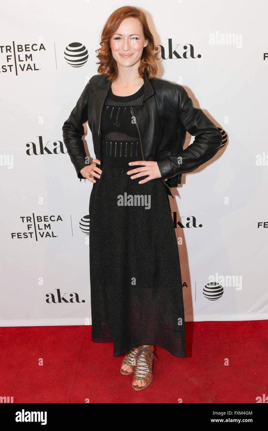 New York, NY, USA. 16th Apr, 2016. Kerry Bishé at arrivals for THE ...