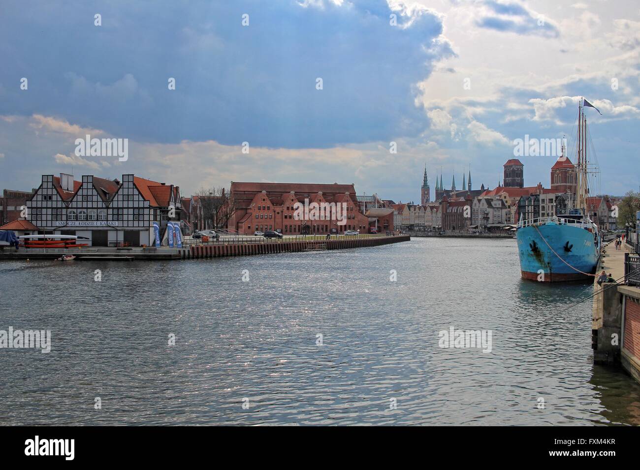 Polish new ship canal hi-res stock photography and images - Alamy