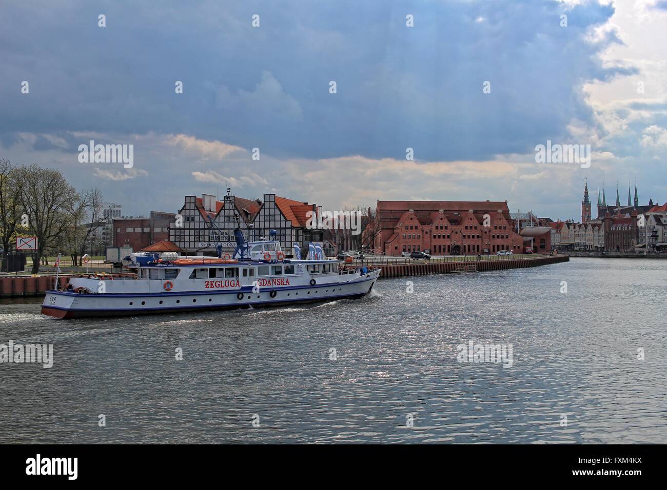 Polish new ship canal hi-res stock photography and images - Alamy