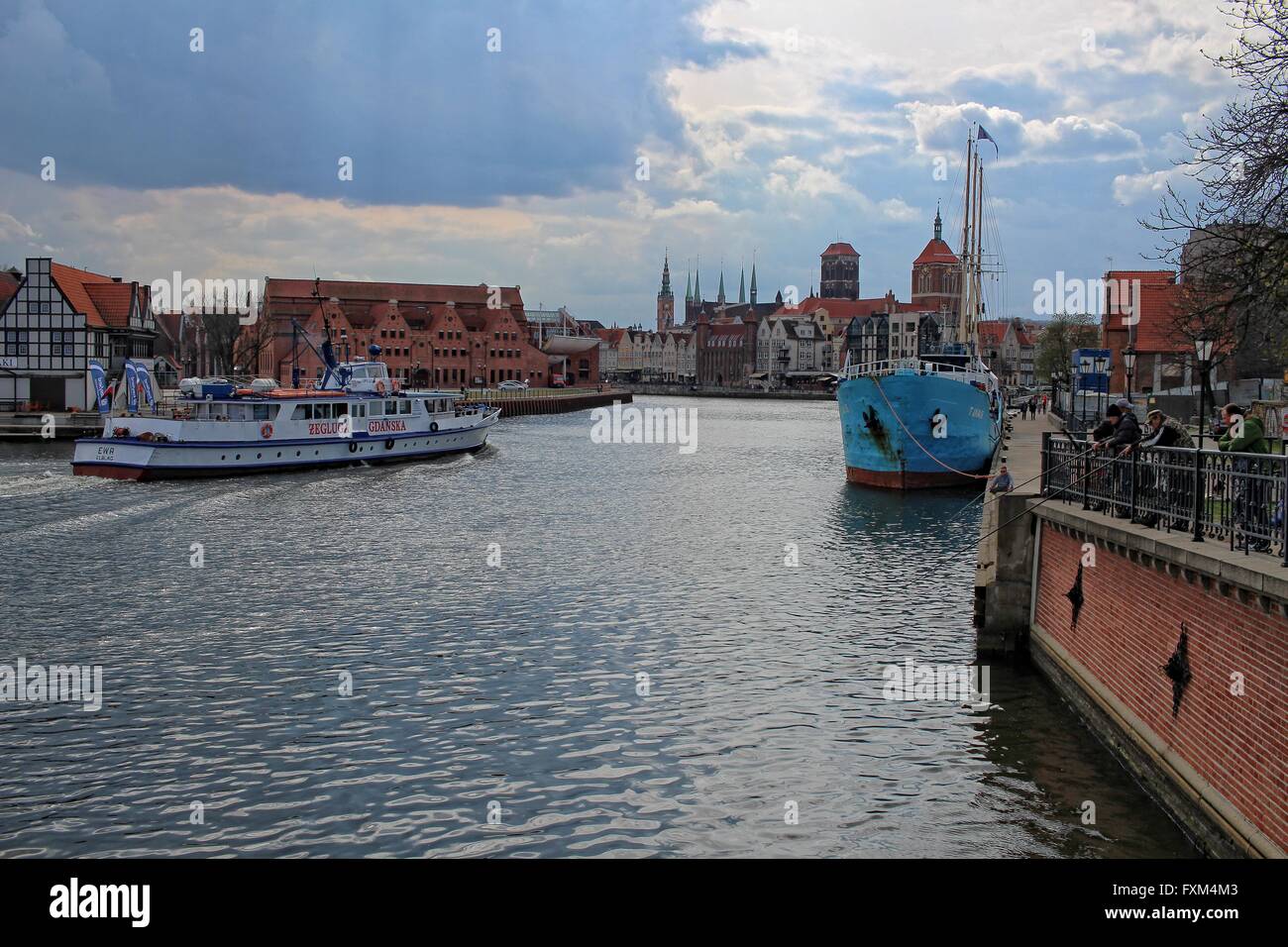 Polish new ship canal hi-res stock photography and images - Alamy