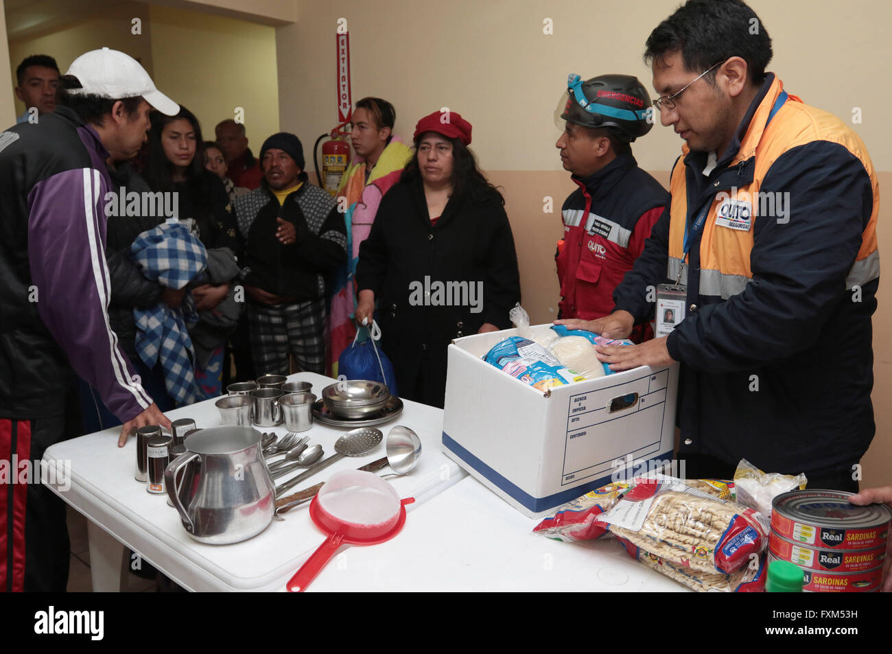 Ecuador quito earthquake hi-res stock photography and images - Alamy