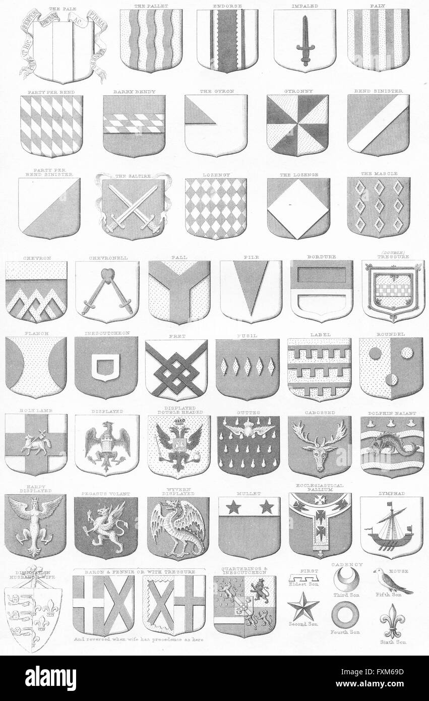 In heraldry hi-res stock photography and images - Alamy