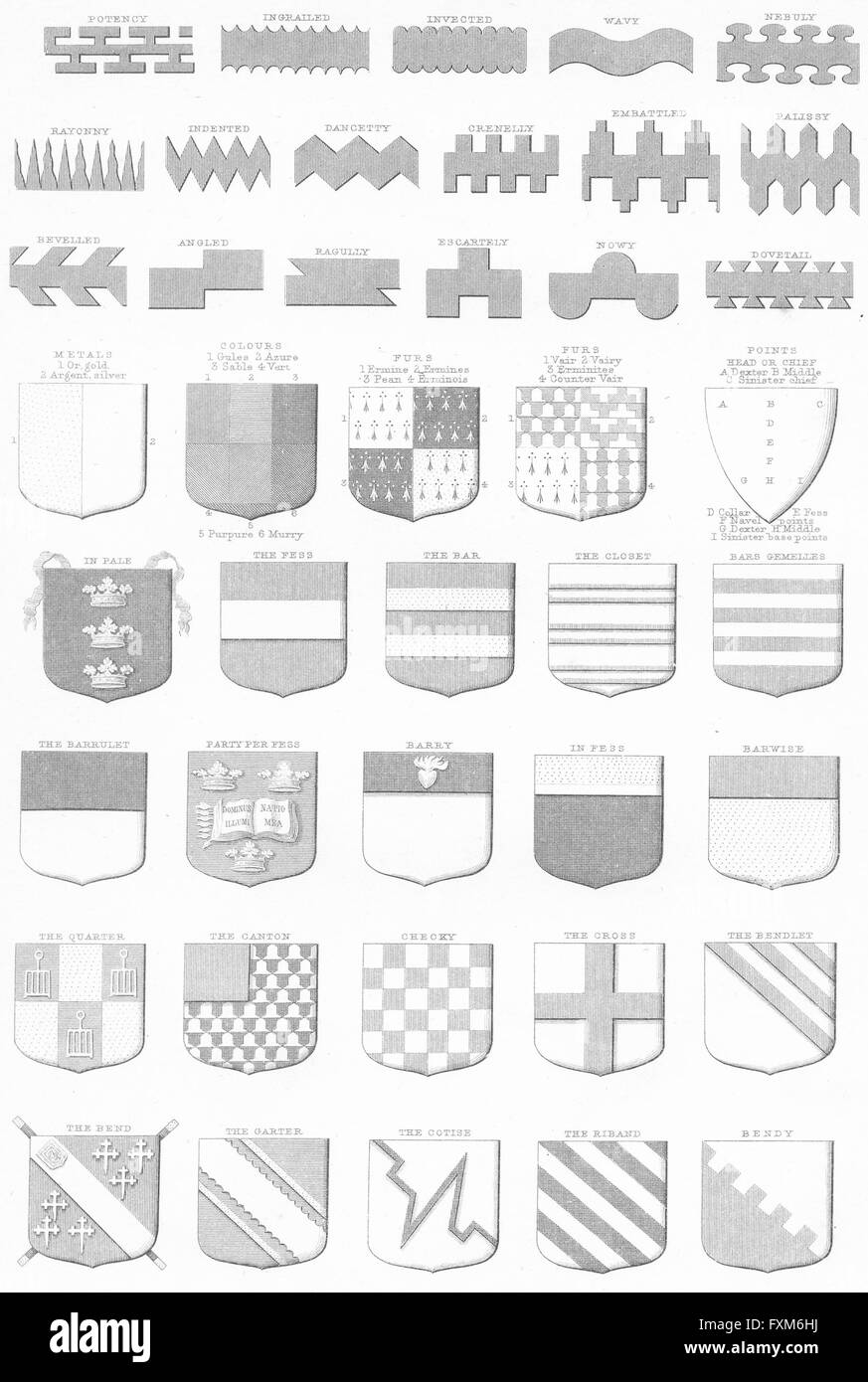 In heraldry hi-res stock photography and images - Alamy