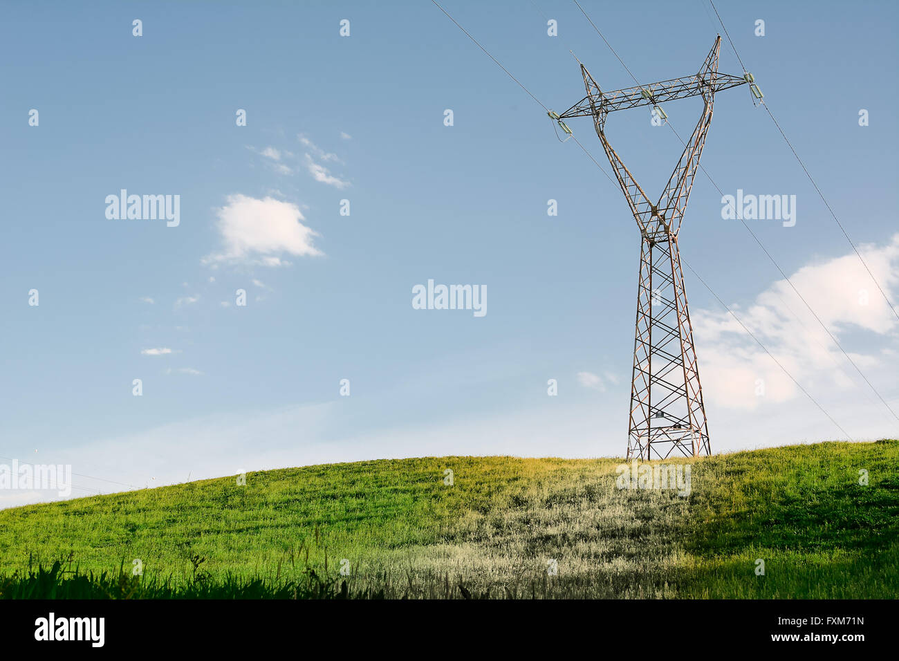 Wire pollution hi-res stock photography and images - Alamy