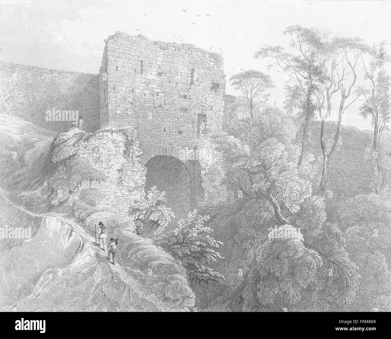 Lincoln castle walls hi-res stock photography and images - Alamy