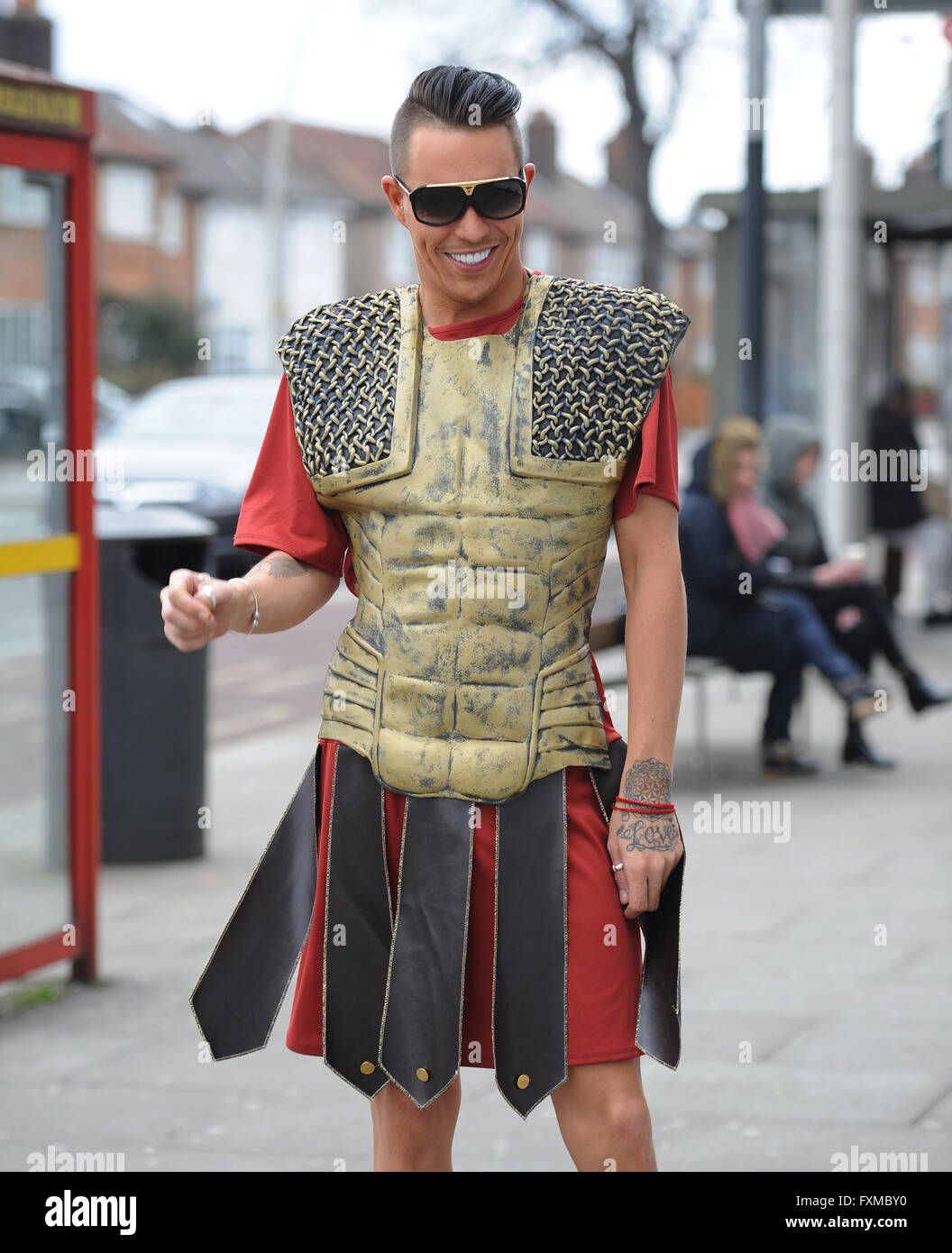 The Cast of TOWIE attend a Greek themed fancy dress party at Faces ...