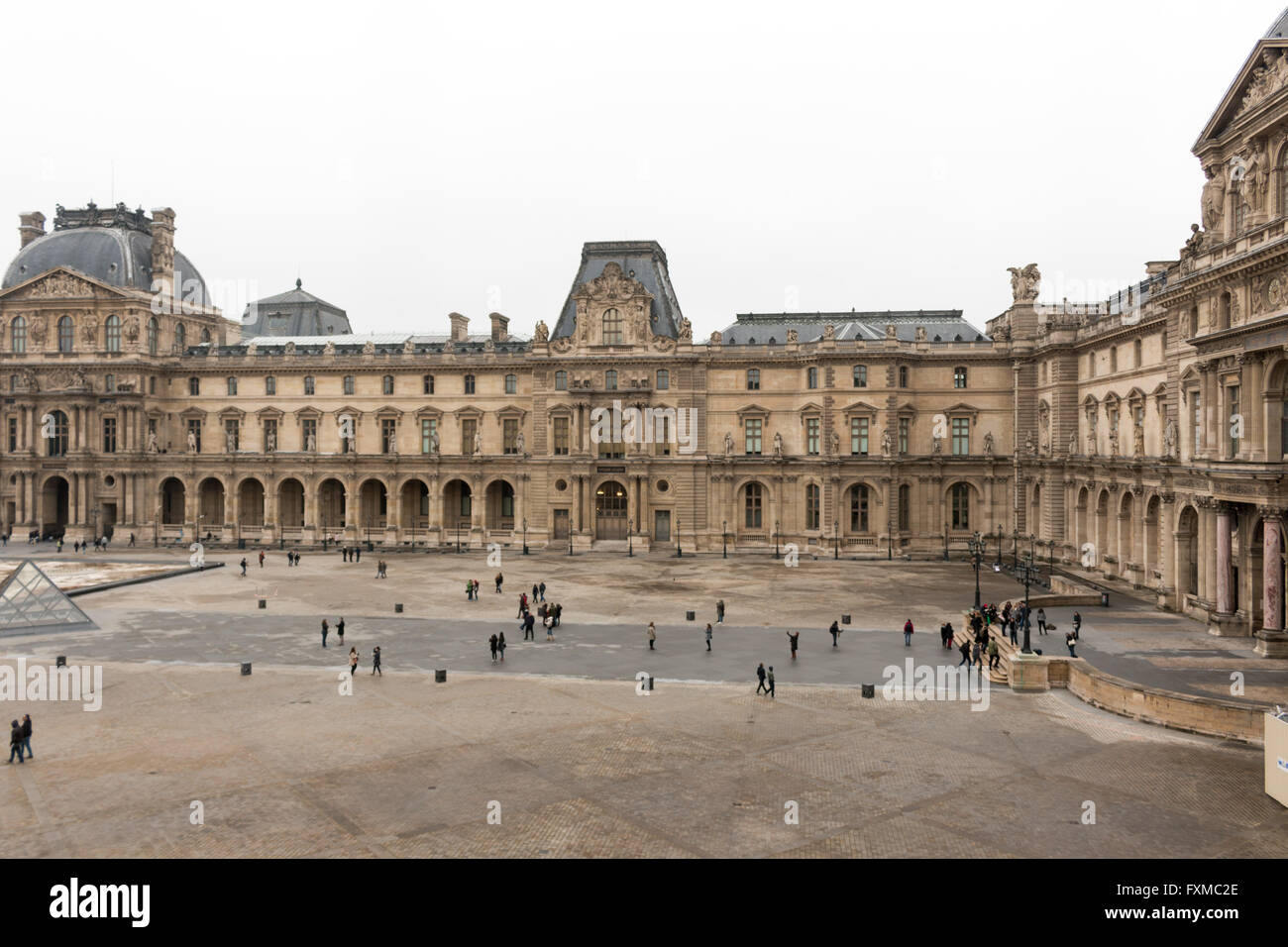 Louvre palace hi-res stock photography and images - Alamy