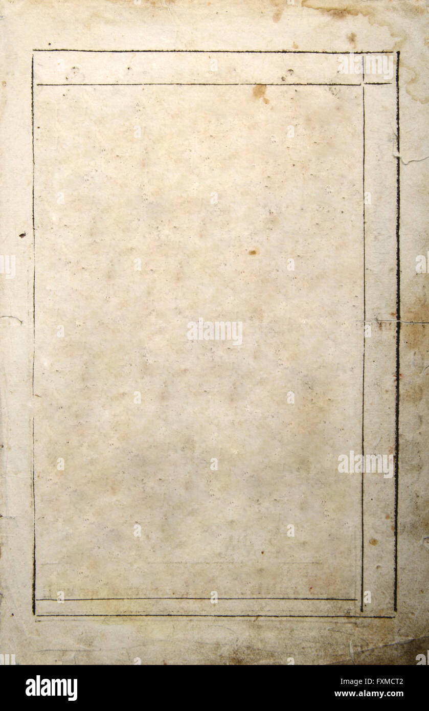 Abstract textured background: old vintage page with decorative patterns ...