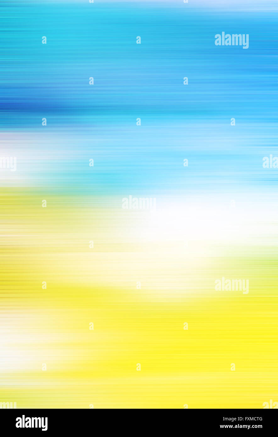 Abstract textured background: white and yellow patterns on blue sky ...