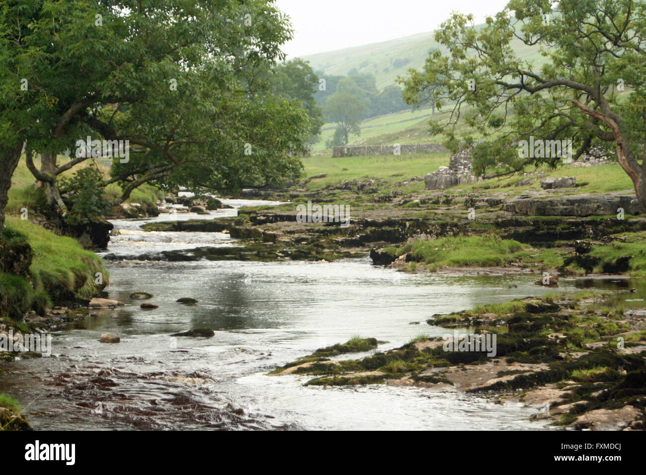 River Wharfe at Yockenthwaite, Langstrothdale Stock Photo - Alamy