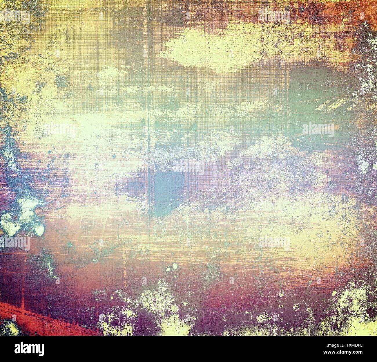 Distressed texture, faded grunge background or backdrop. With different ...