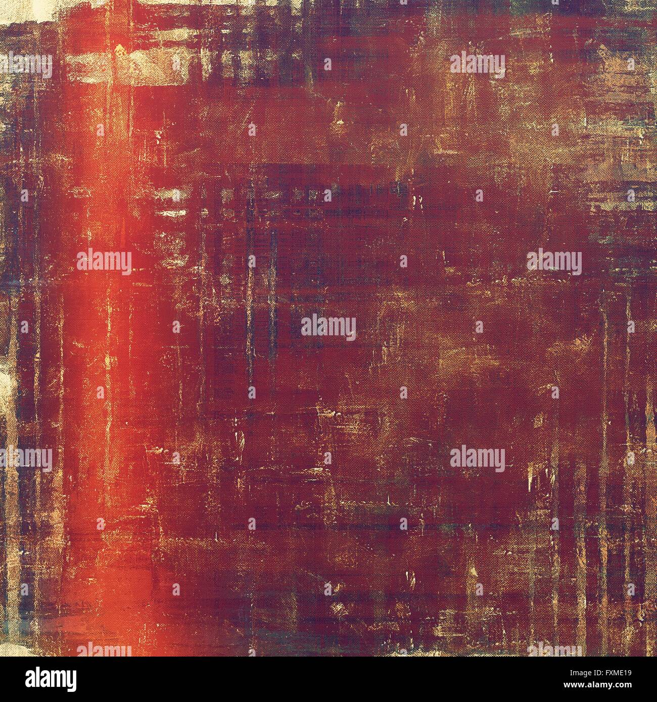 Retro style abstract background, aged graphic texture with different ...