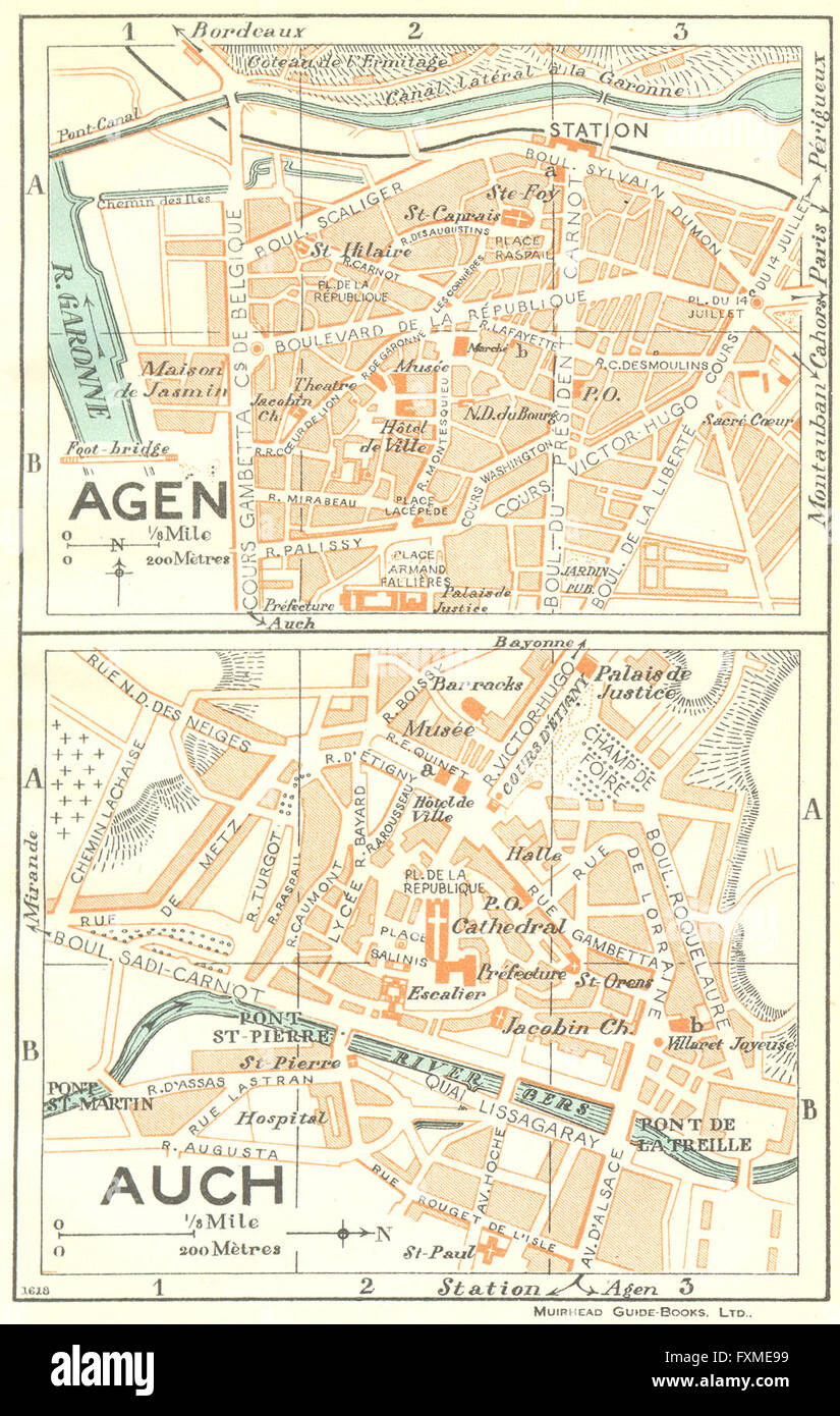 Agen map hi-res stock photography and images - Alamy