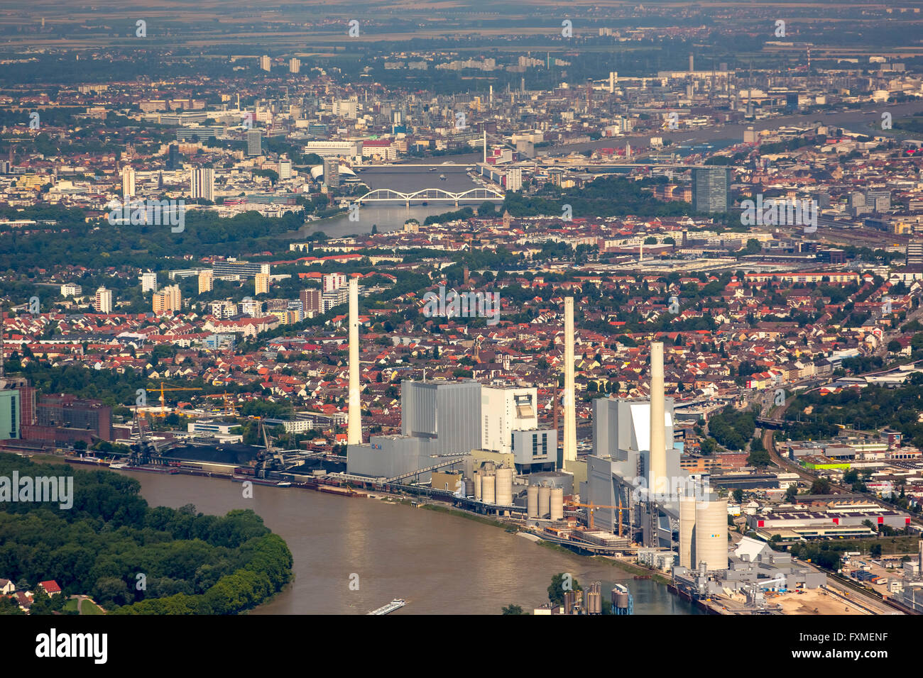 Gkm mannheim overlooking mannheim hi-res stock photography and images ...