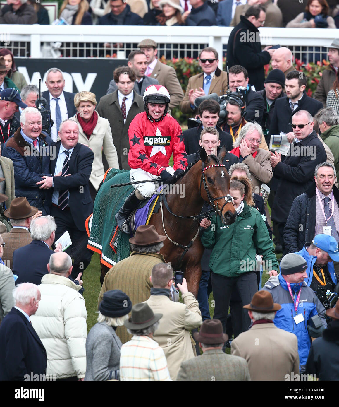 Sightings - Cheltenham Festival 2016 - Day 2 Featuring: Ryan Hatch ...