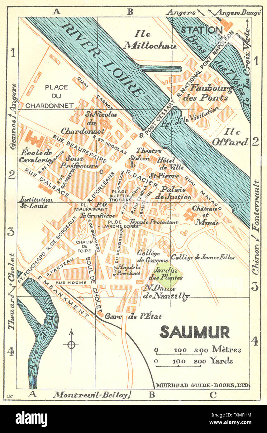 Saumur Map