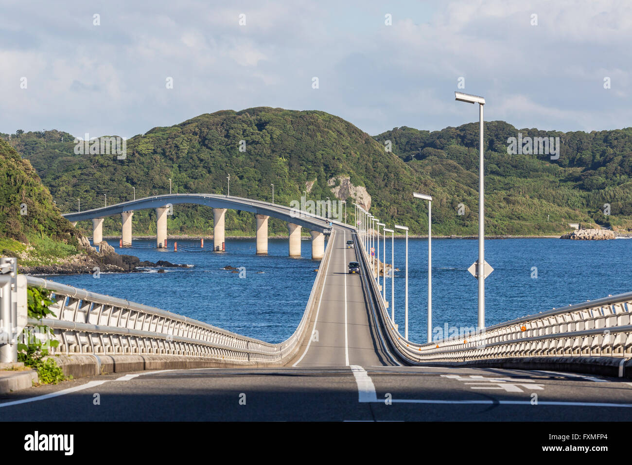 Tsunoshima Bridge in Japan Stock Photo - Alamy