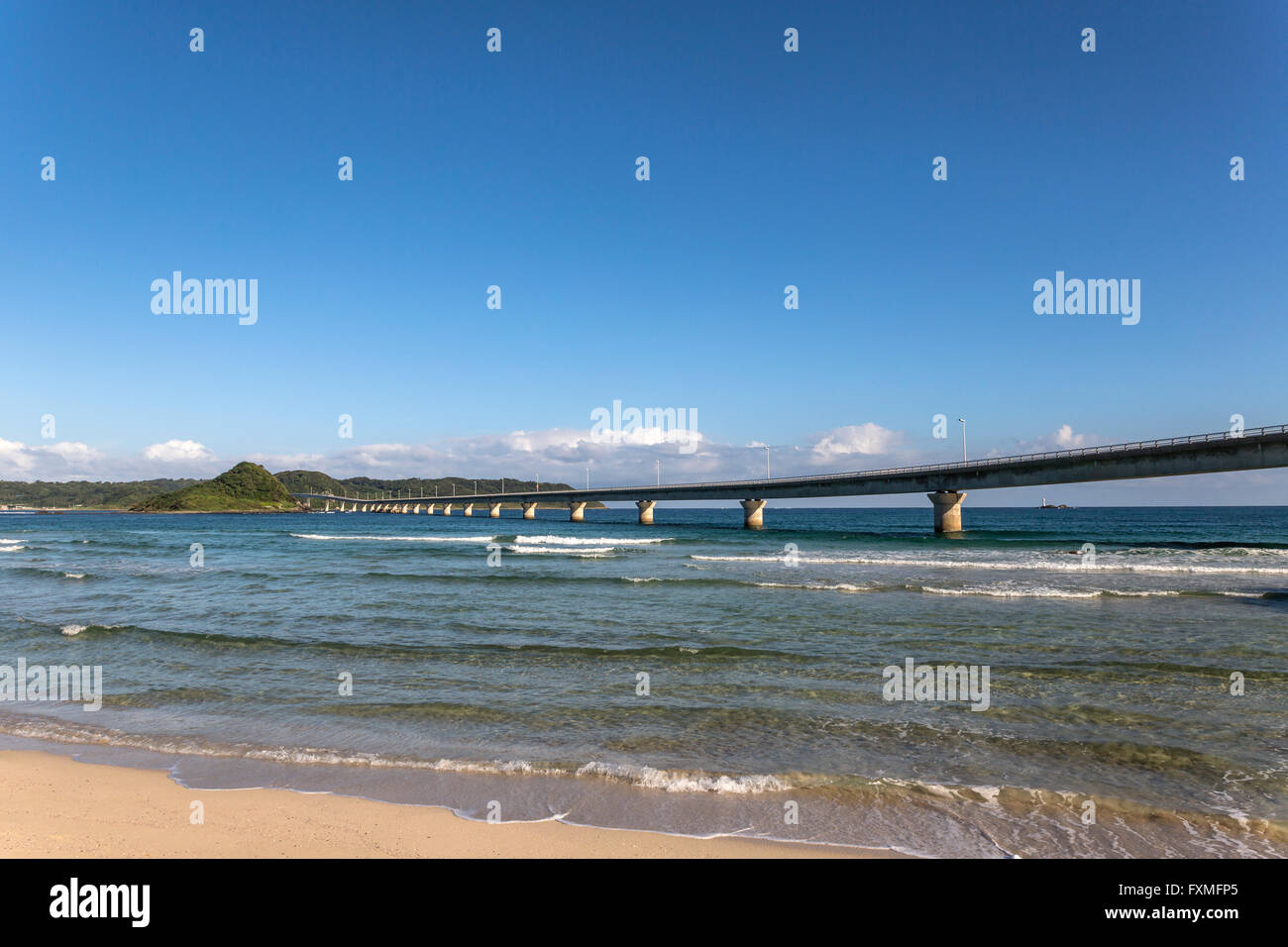 Tsunoshima Bridge in Japan Stock Photo - Alamy