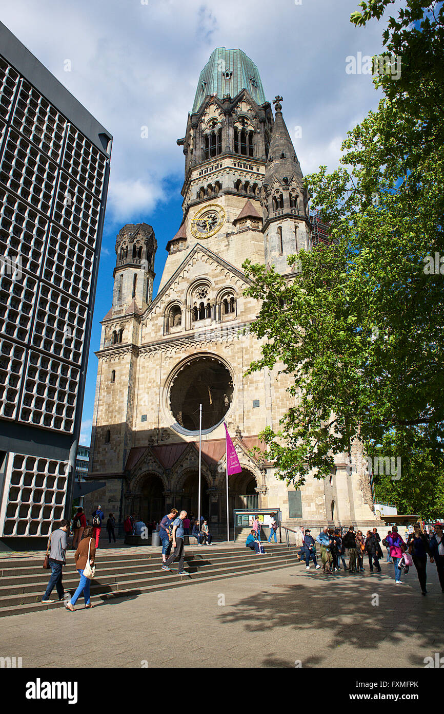 Kaiser wilhelm memorial church hi-res stock photography and images - Alamy