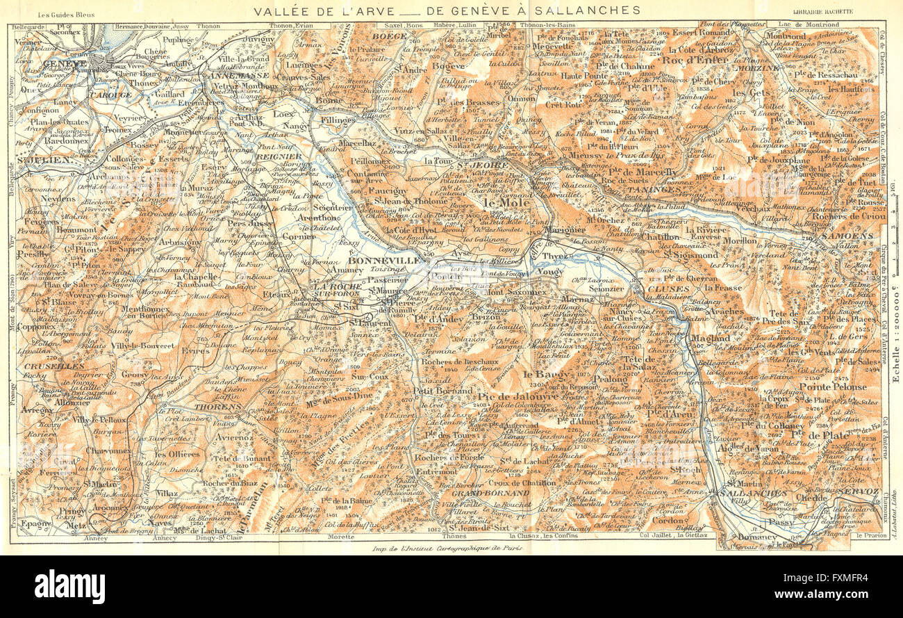 Geneve map hi-res stock photography and images - Alamy