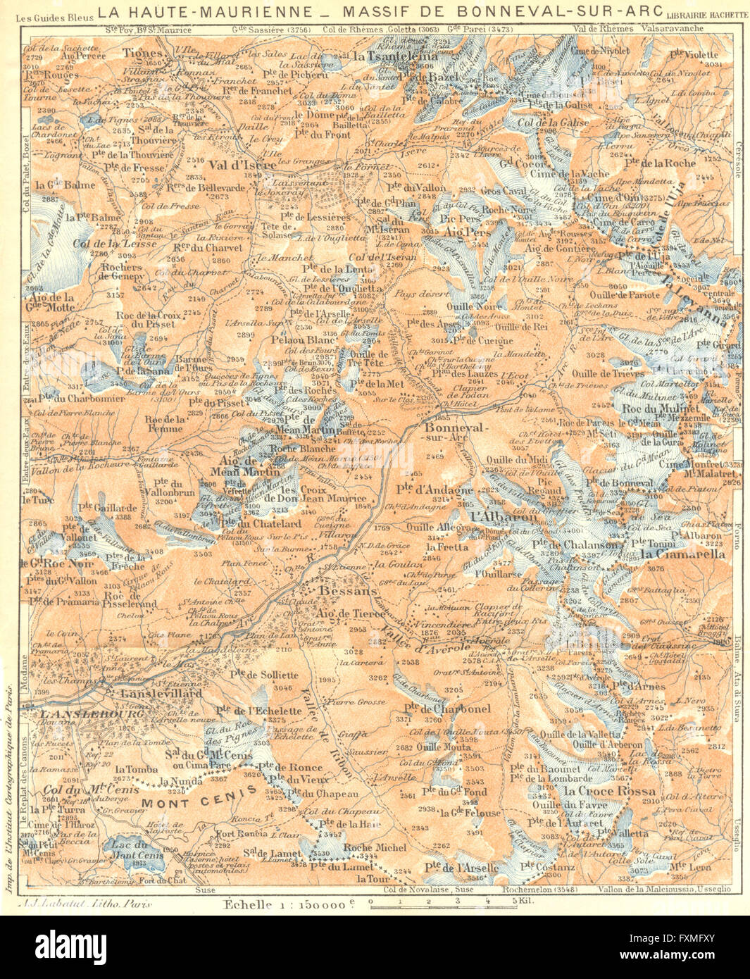HAUTE-MAURIENNE. SAVOIE. Bonneval-sur-Arc. Alpes Françaises, 1926 ...