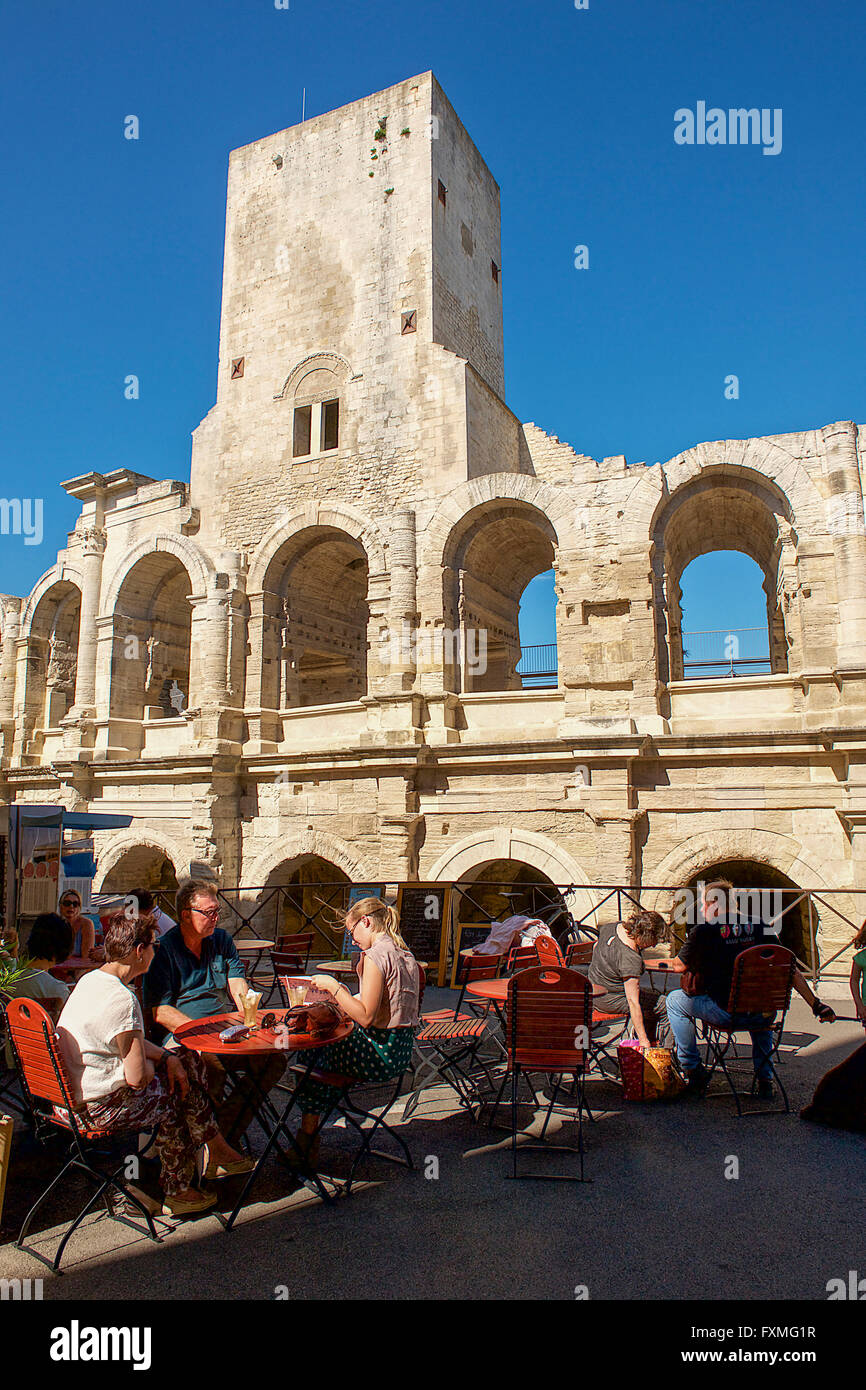 Arles Amphitheatre, Arles, France Stock Photo - Alamy