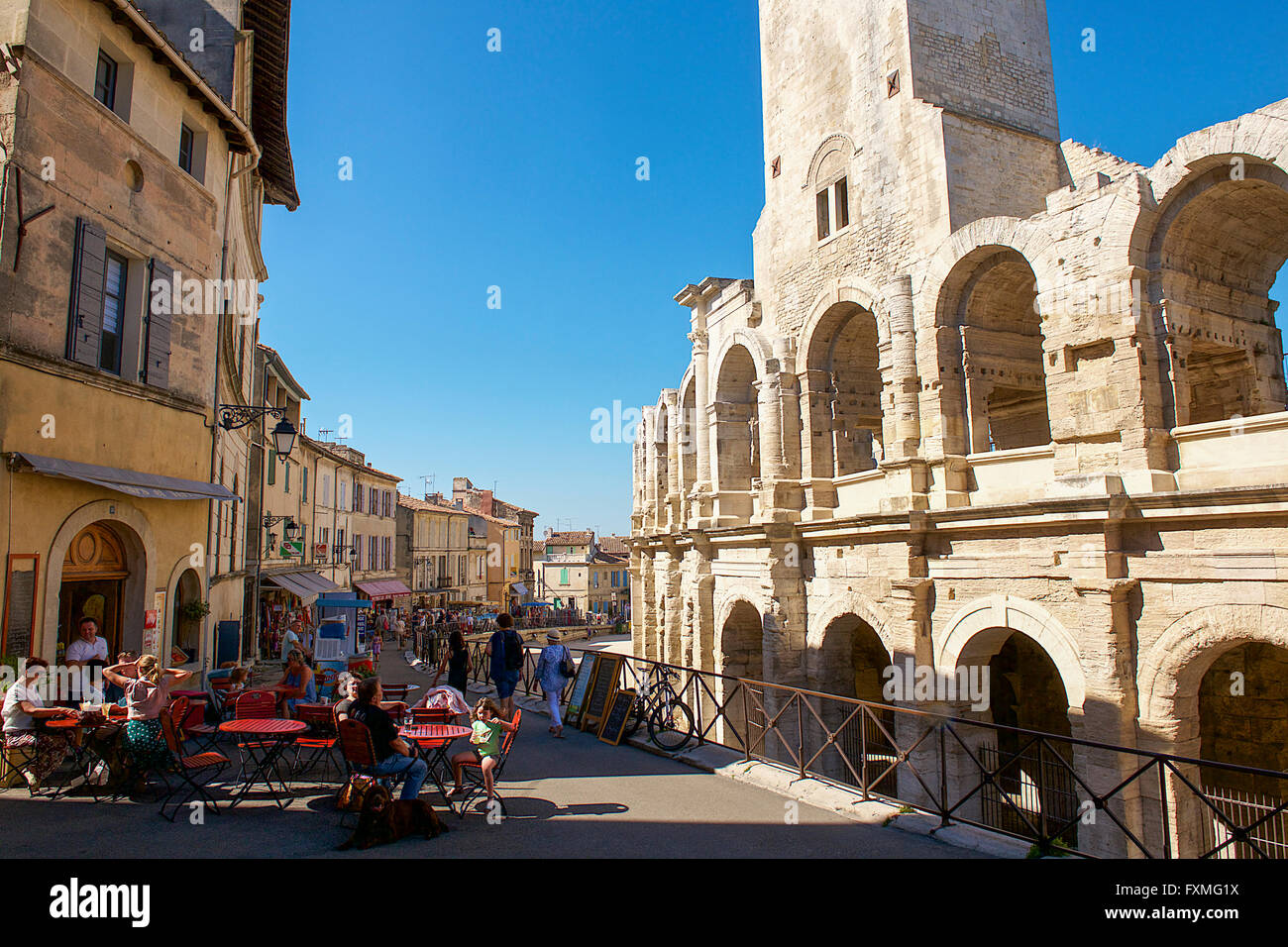 Arles Amphitheatre, Arles, France Stock Photo - Alamy