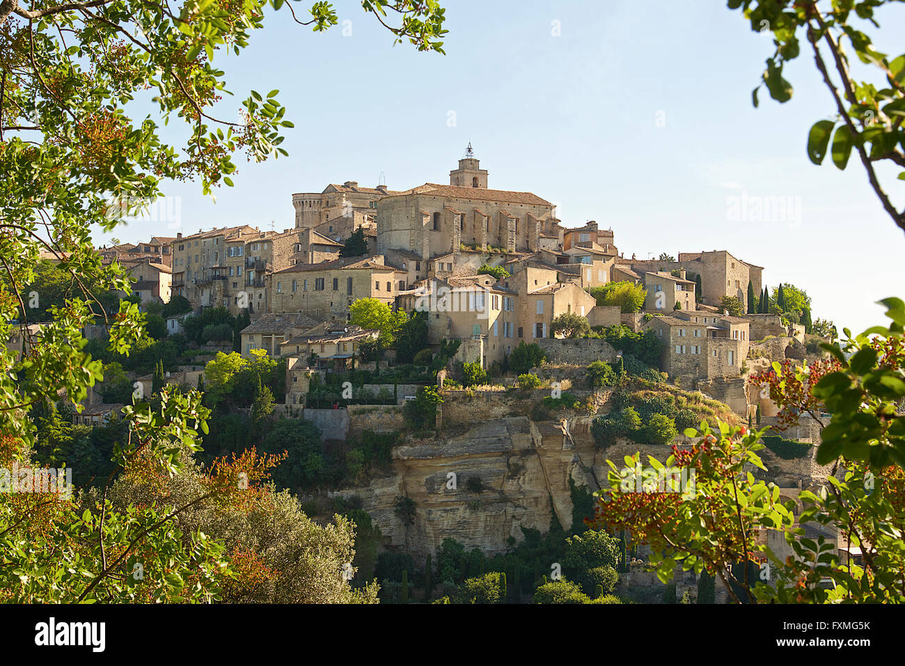 View of Gordes, France Stock Photo - Alamy