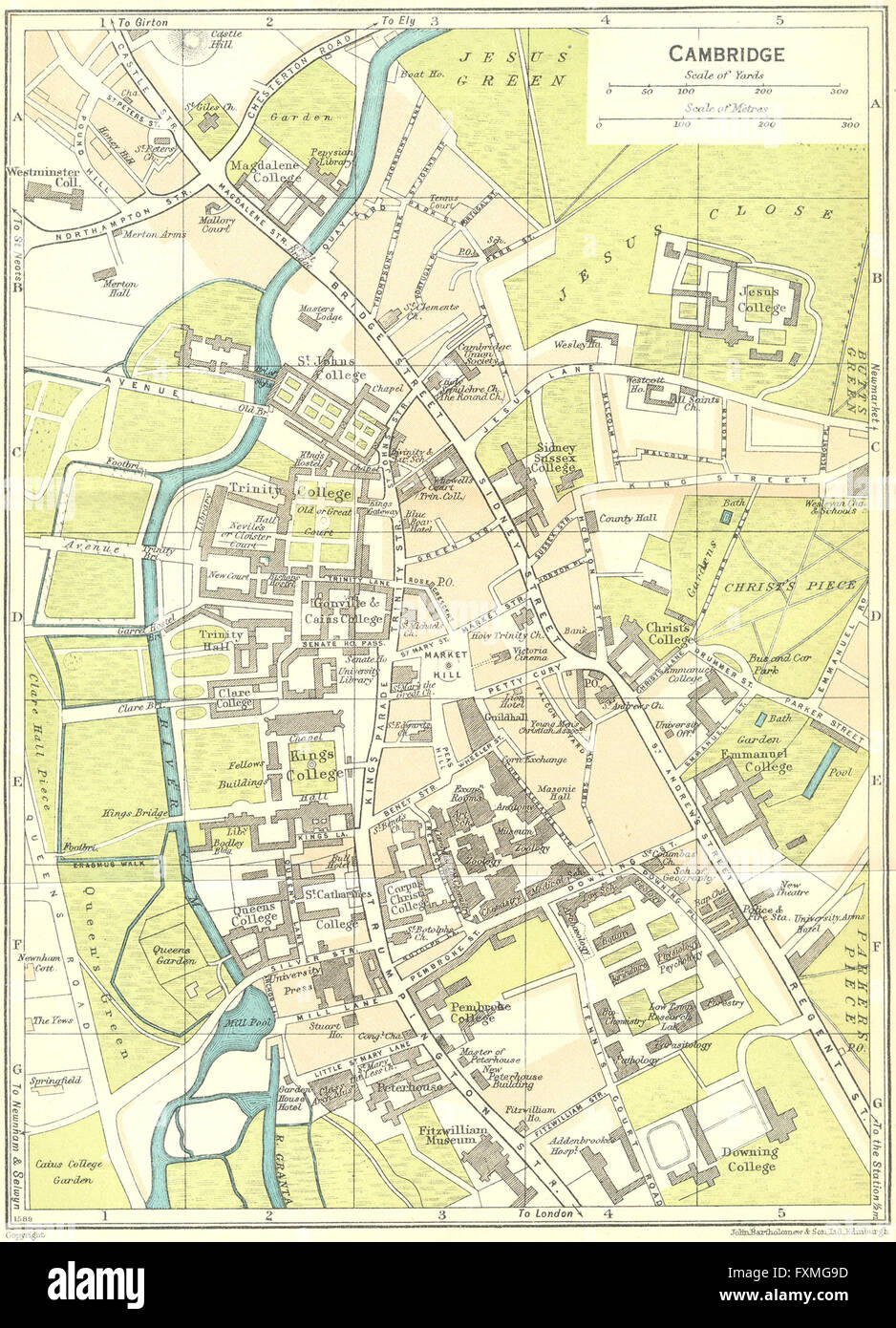 Cambridge Map High Resolution Stock Photography and Images - Alamy