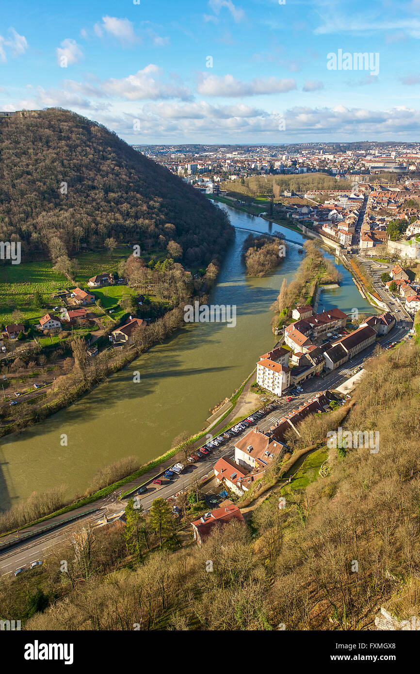 View of Besancon, France Stock Photo - Alamy