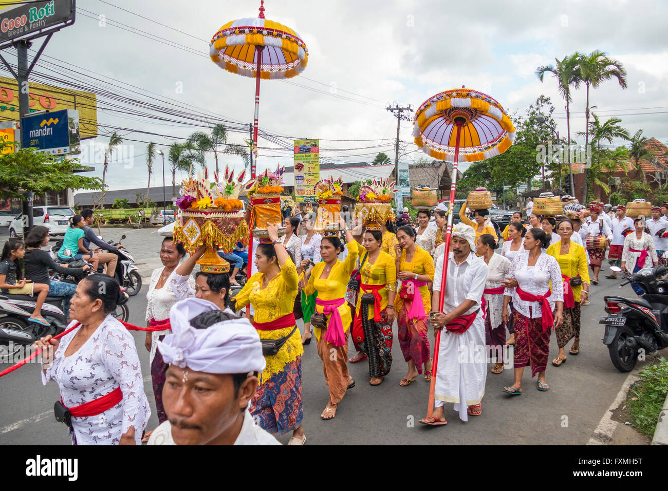 Traditional Balinese Ceremonies, Ubud, Bali, Indonesia Stock Photo - Alamy