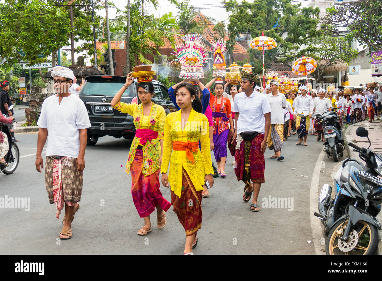 Traditional Balinese Ceremonies, Ubud, Bali, Indonesia Stock Photo - Alamy