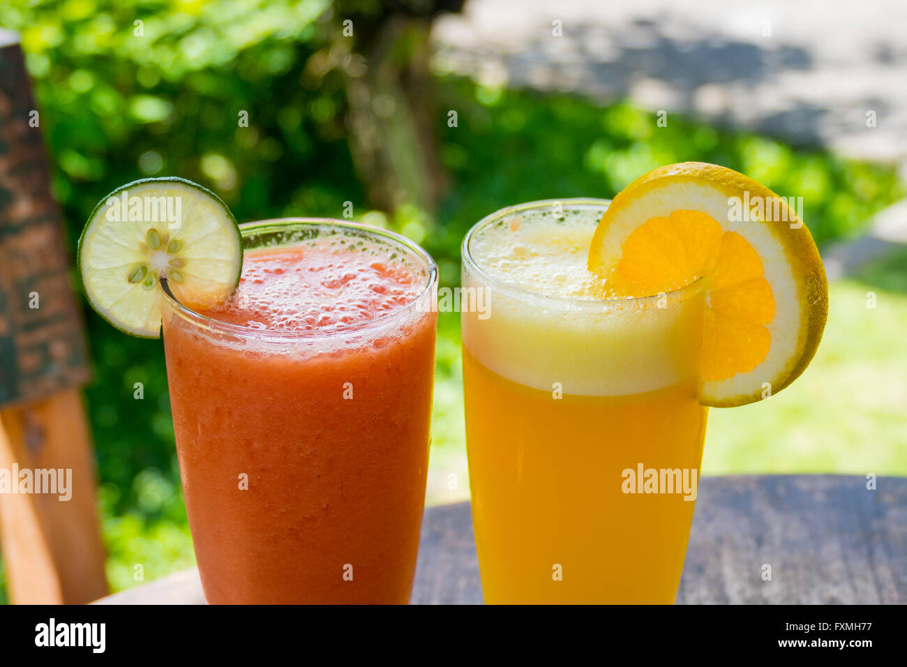 Fresh Juice, Ubud, Bali, Indonesia Stock Photo - Alamy