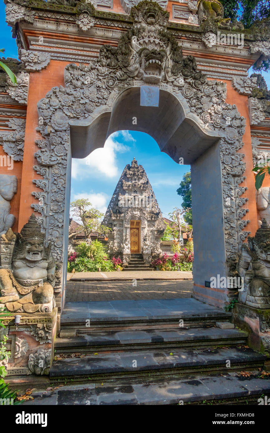 Bali Traditional Architecture, Ubud, Bali, Indonesia Stock Photo - Alamy