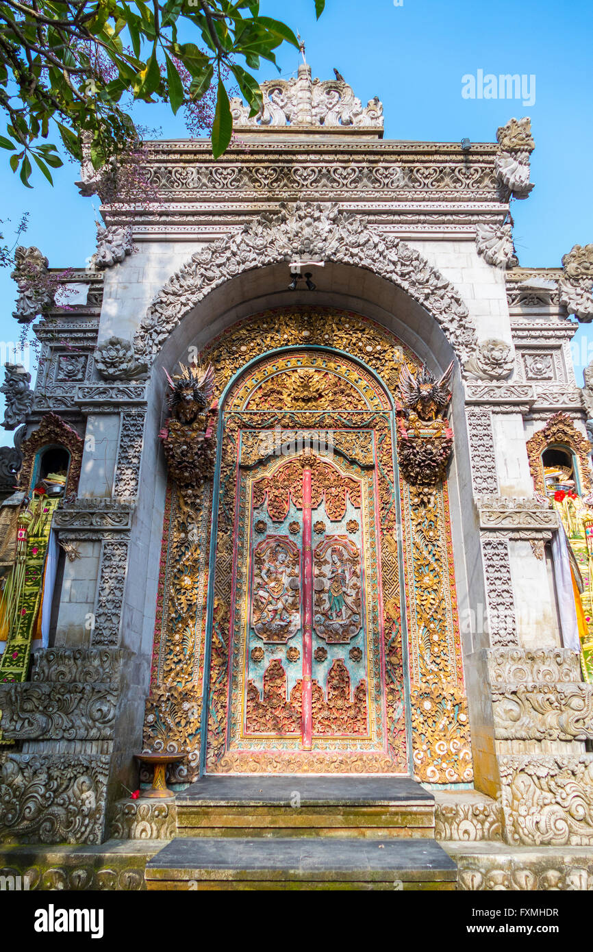 Bali Traditional Architecture, Ubud, Bali, Indonesia Stock Photo - Alamy