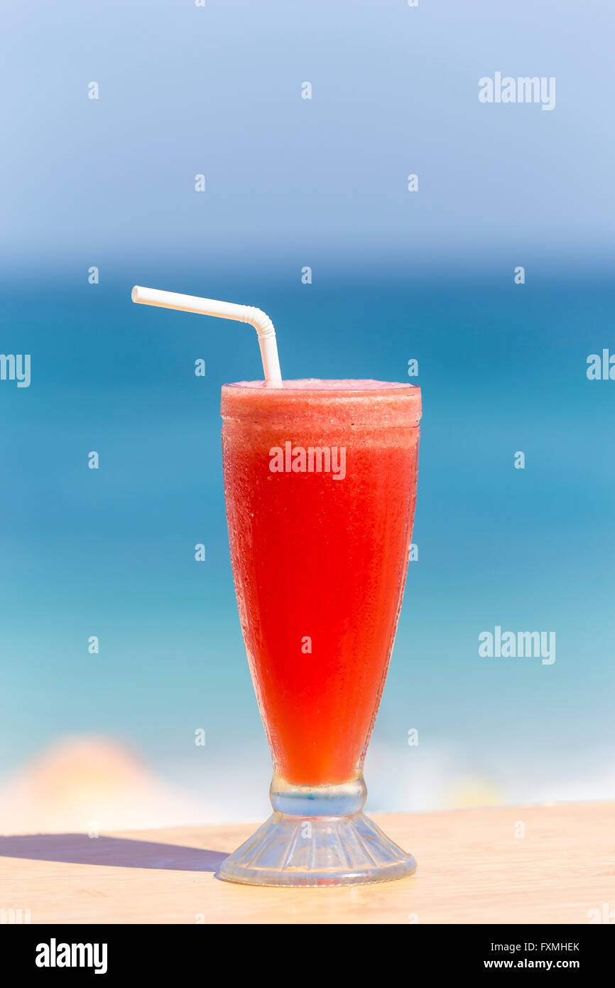 Watermelon Juice, Uluwatu, Bali, Indonesia Stock Photo - Alamy