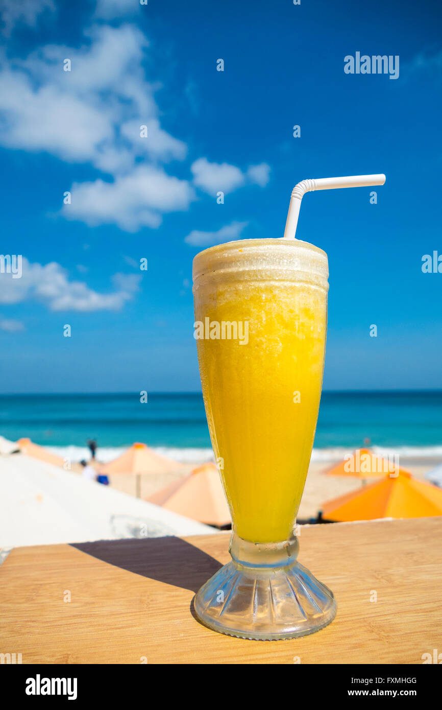Fresh Orange Juice, Uluwatu, Bali, Indonesia Stock Photo - Alamy