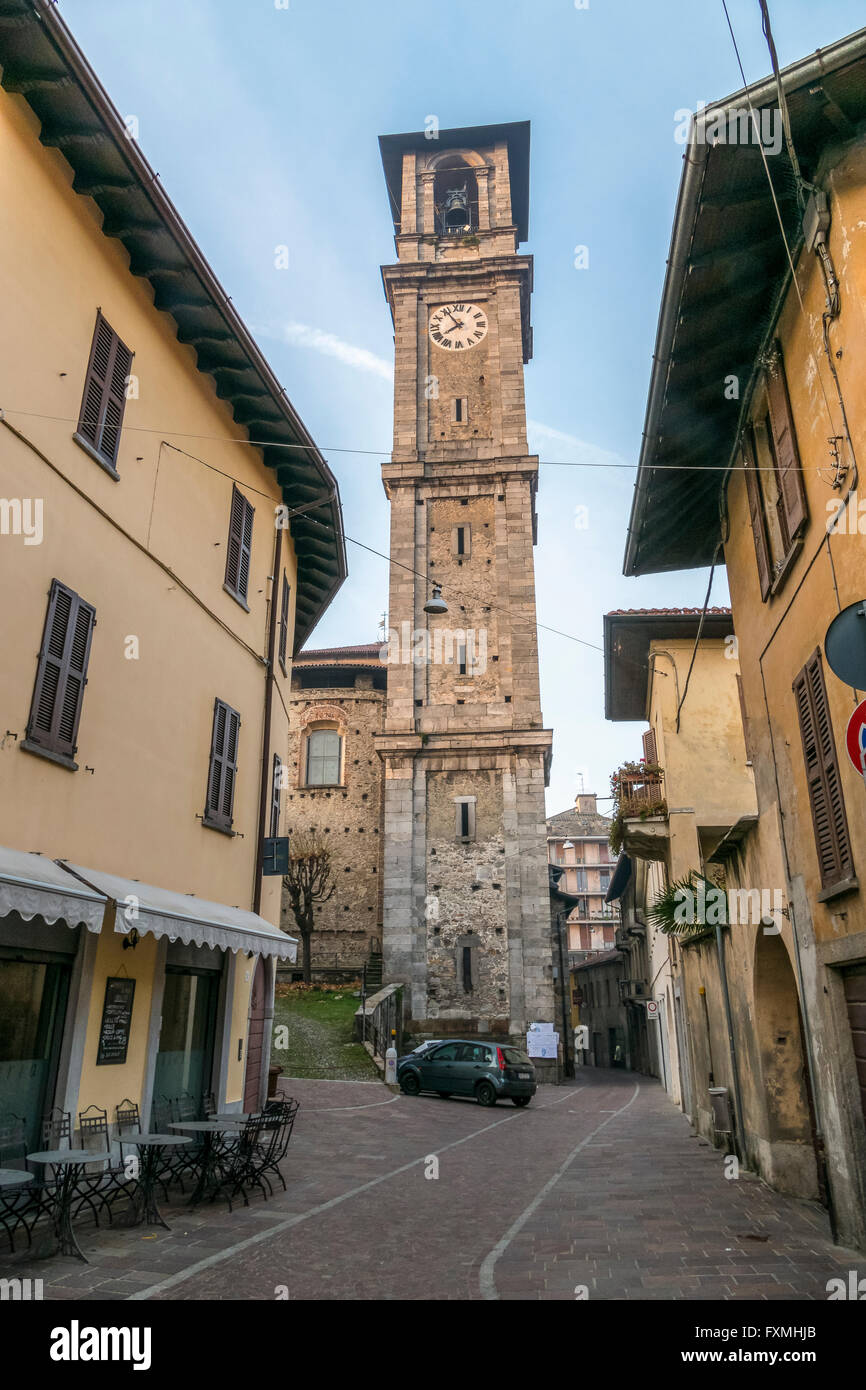 Church in Somma Lombardo, Lombardo, Varese, Italy Stock Photo - Alamy