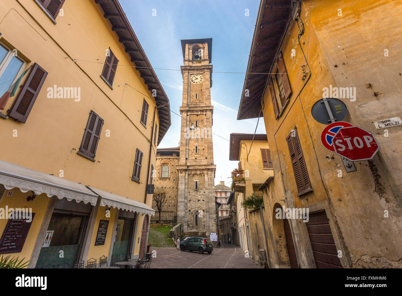 Church in Somma Lombardo, Lombardo, Varese, Italy Stock Photo - Alamy