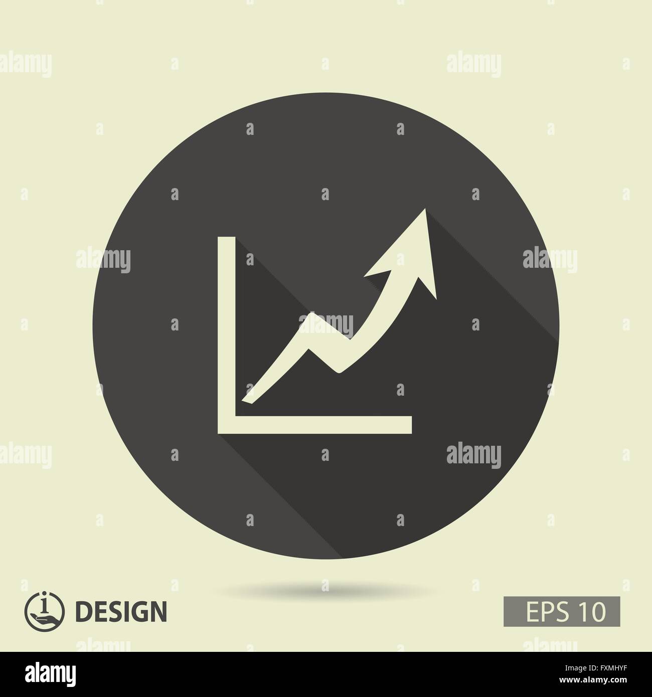 Pictograph of graph Stock Vector Image & Art - Alamy