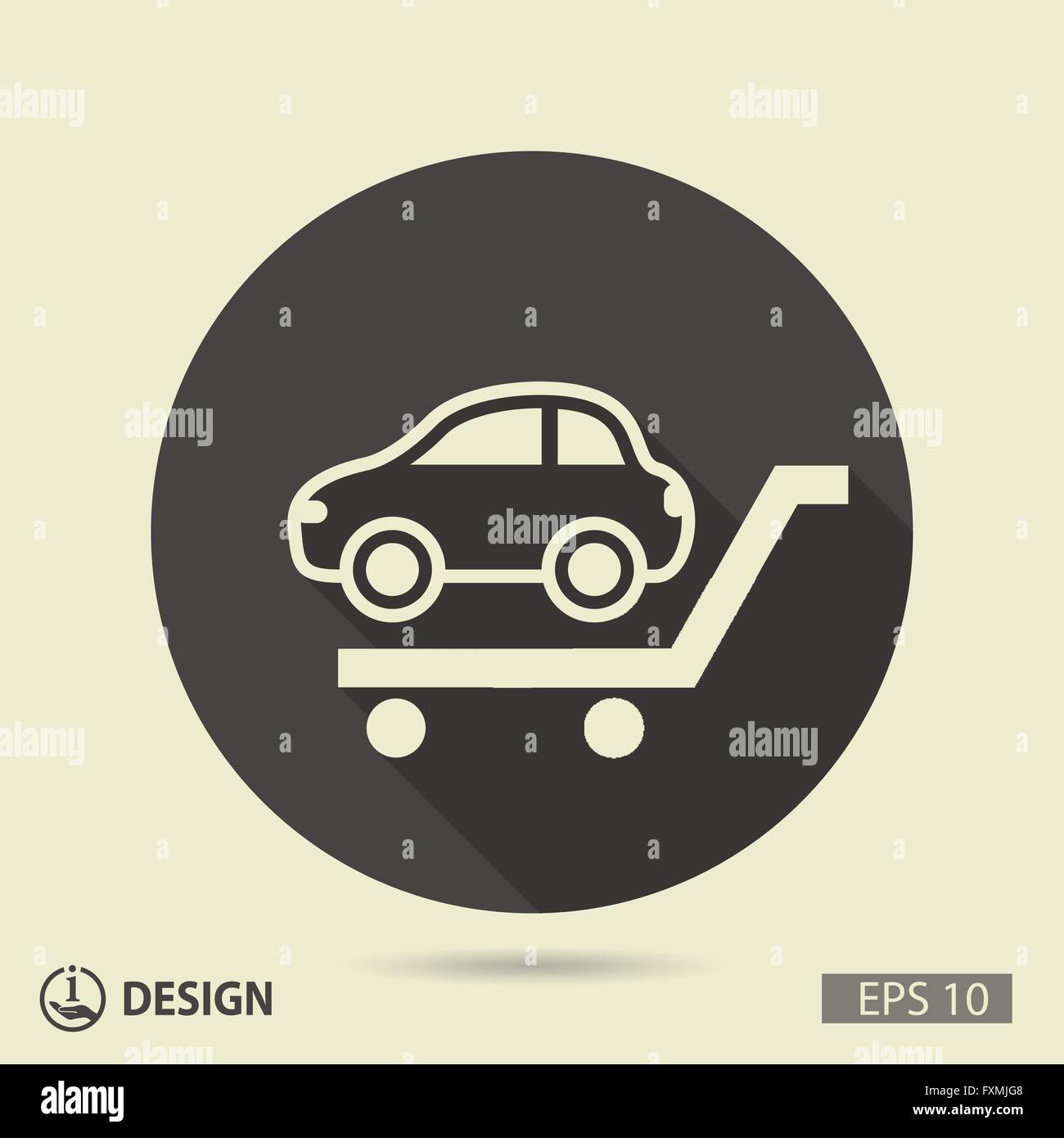 Pictograph of car Stock Vector Image & Art - Alamy