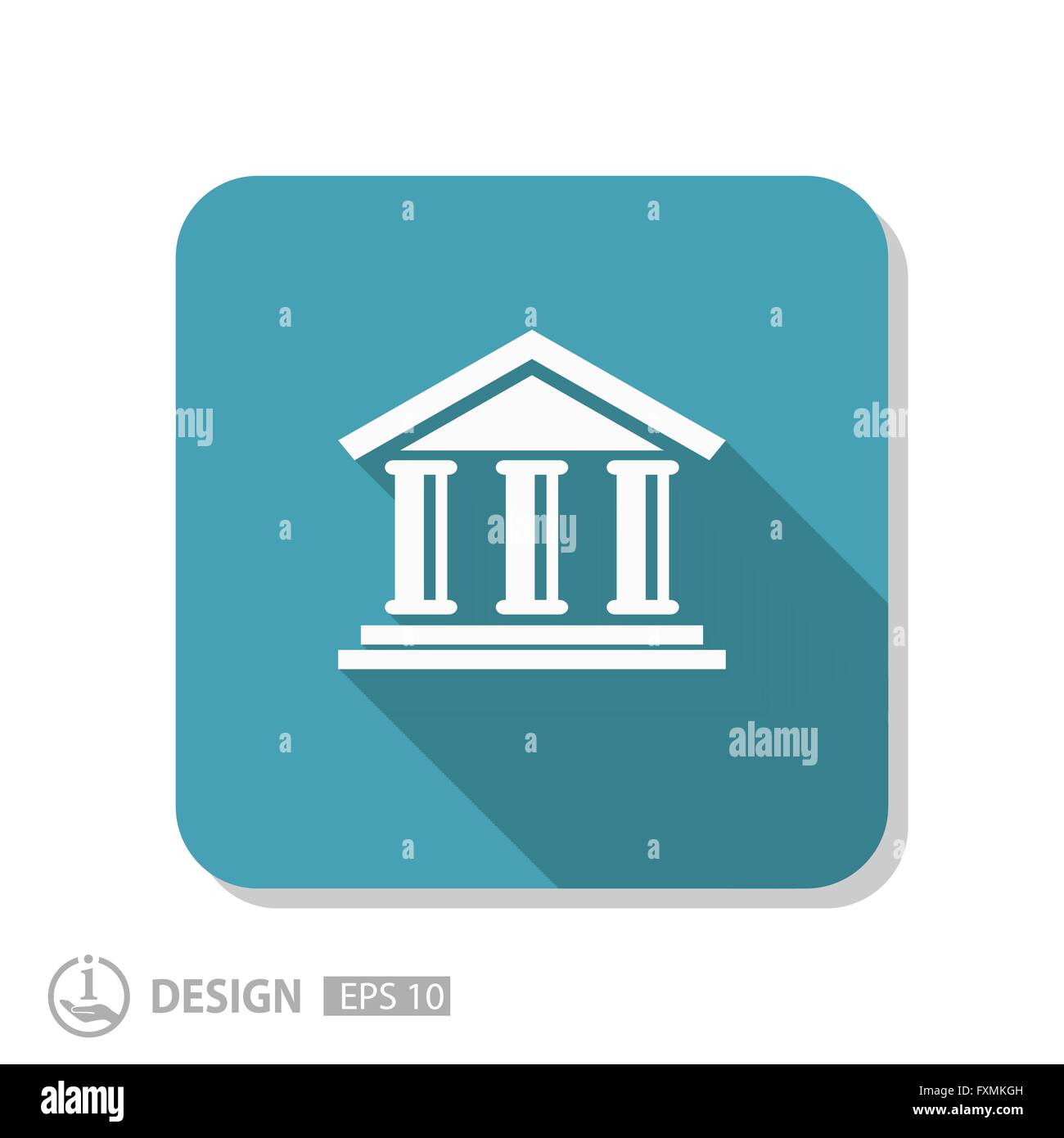 Bank icon hi-res stock photography and images - Alamy