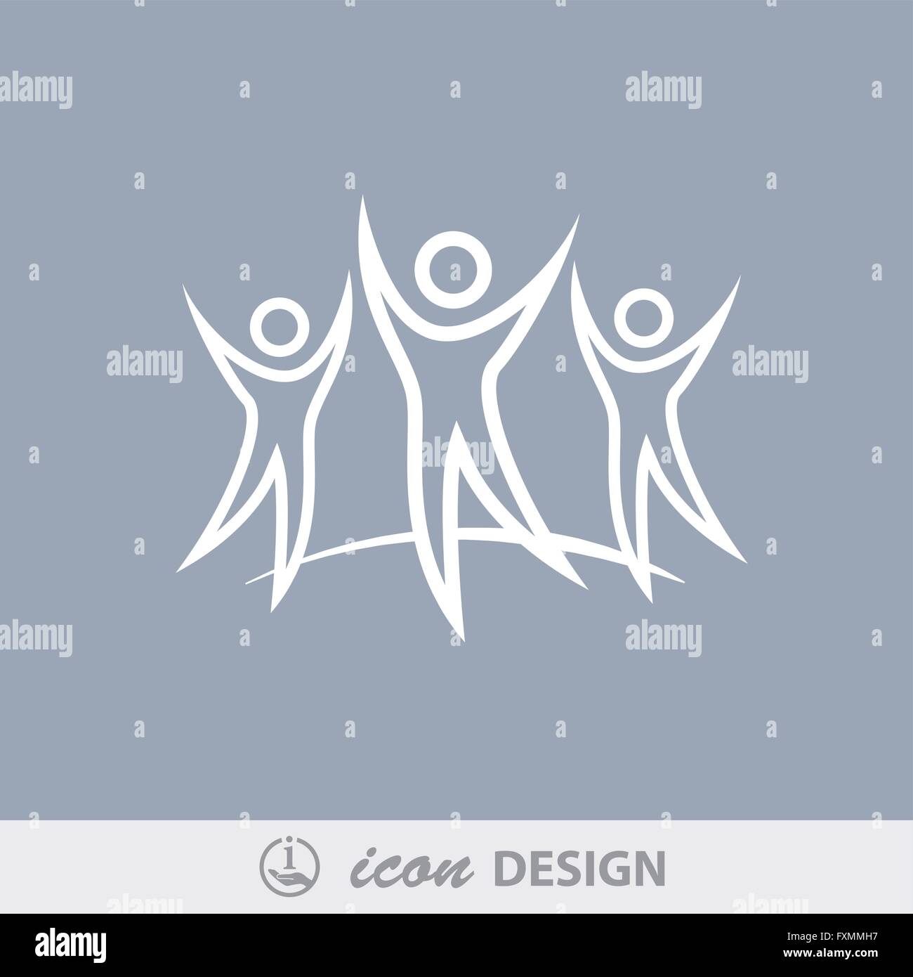 Pictograph of success team Stock Vector Image & Art - Alamy