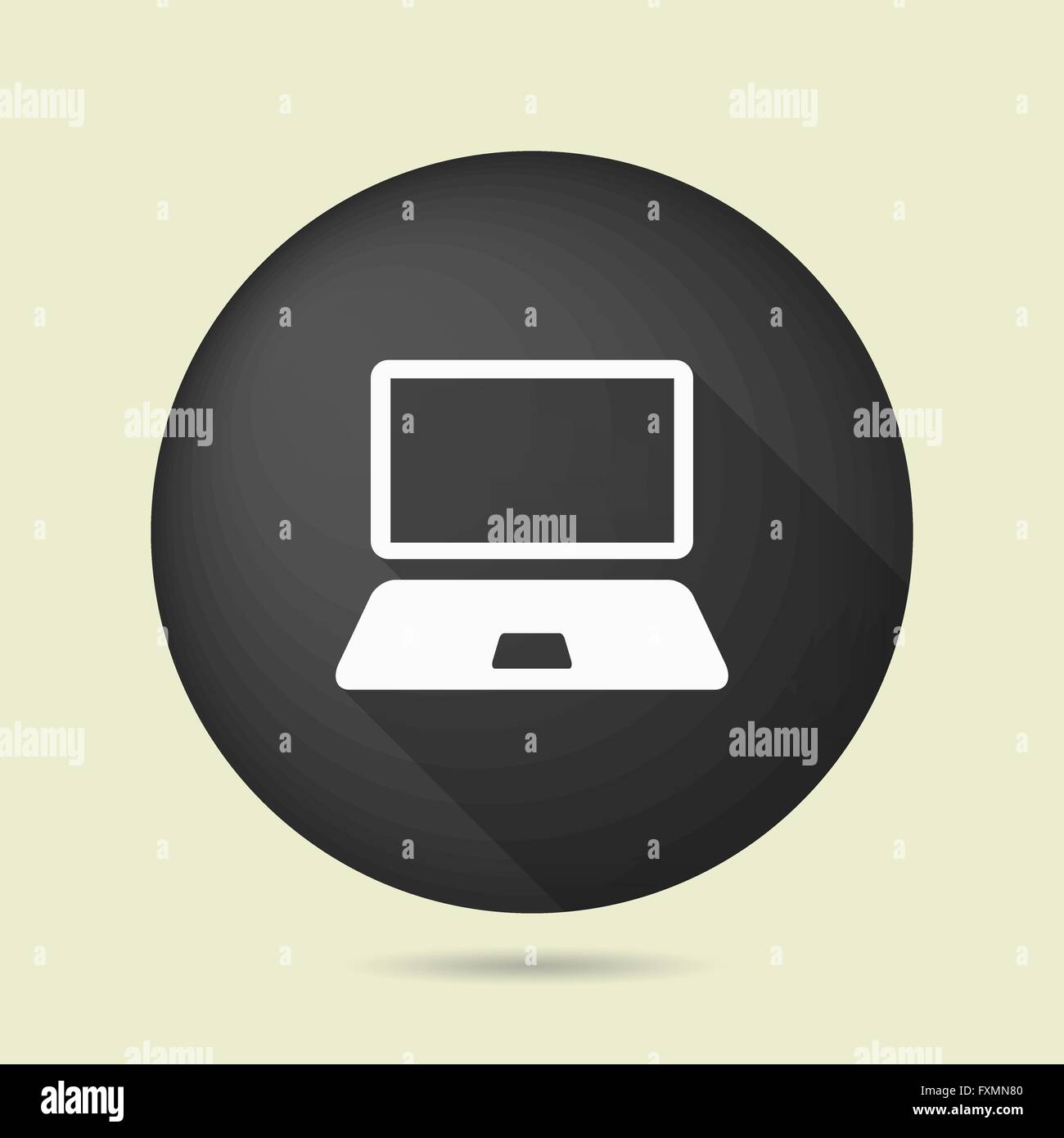 Pictograph of computer Stock Vector Image & Art - Alamy