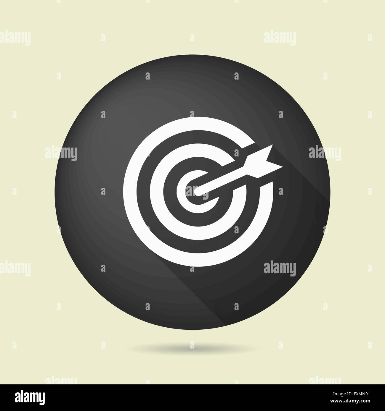 Pictograph of target Stock Vector Image & Art - Alamy