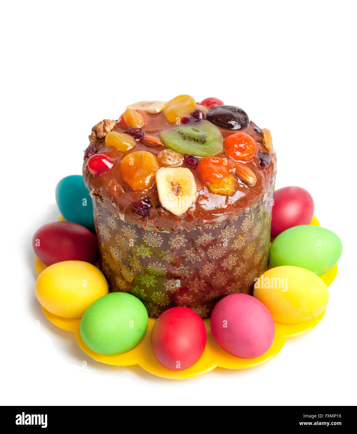 Traditional Easter cake Stock Photo - Alamy